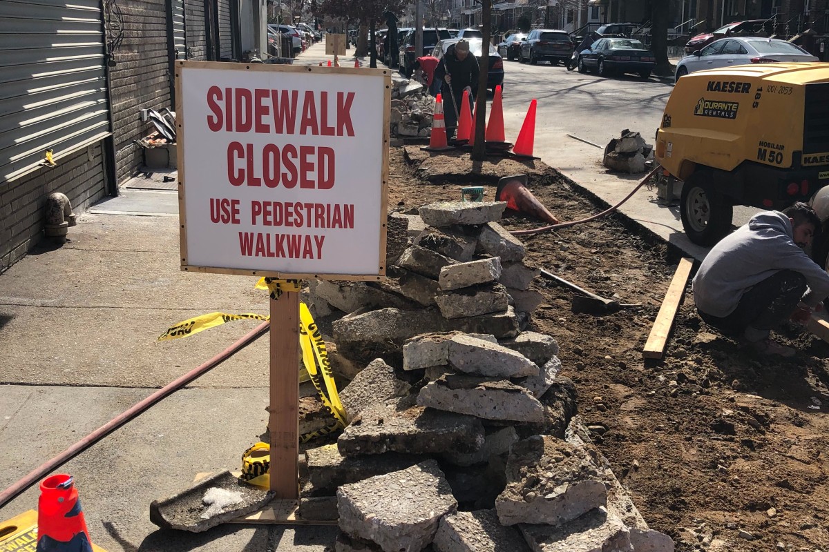 Sidewalk Violations Removal: Concrete Contractor in New York